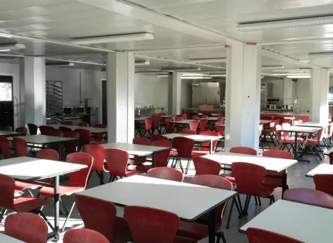 Réfectoire de chantier